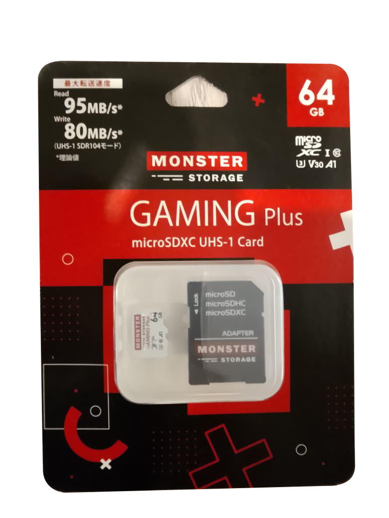 MONSTER GAMING Plus 64GB SD CARD – Ezvizstore.pk